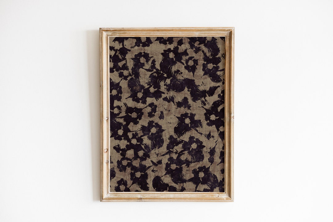 Abstract Neutral Botanical Wall Art, Minimalist Wall Art, Downloadable ...