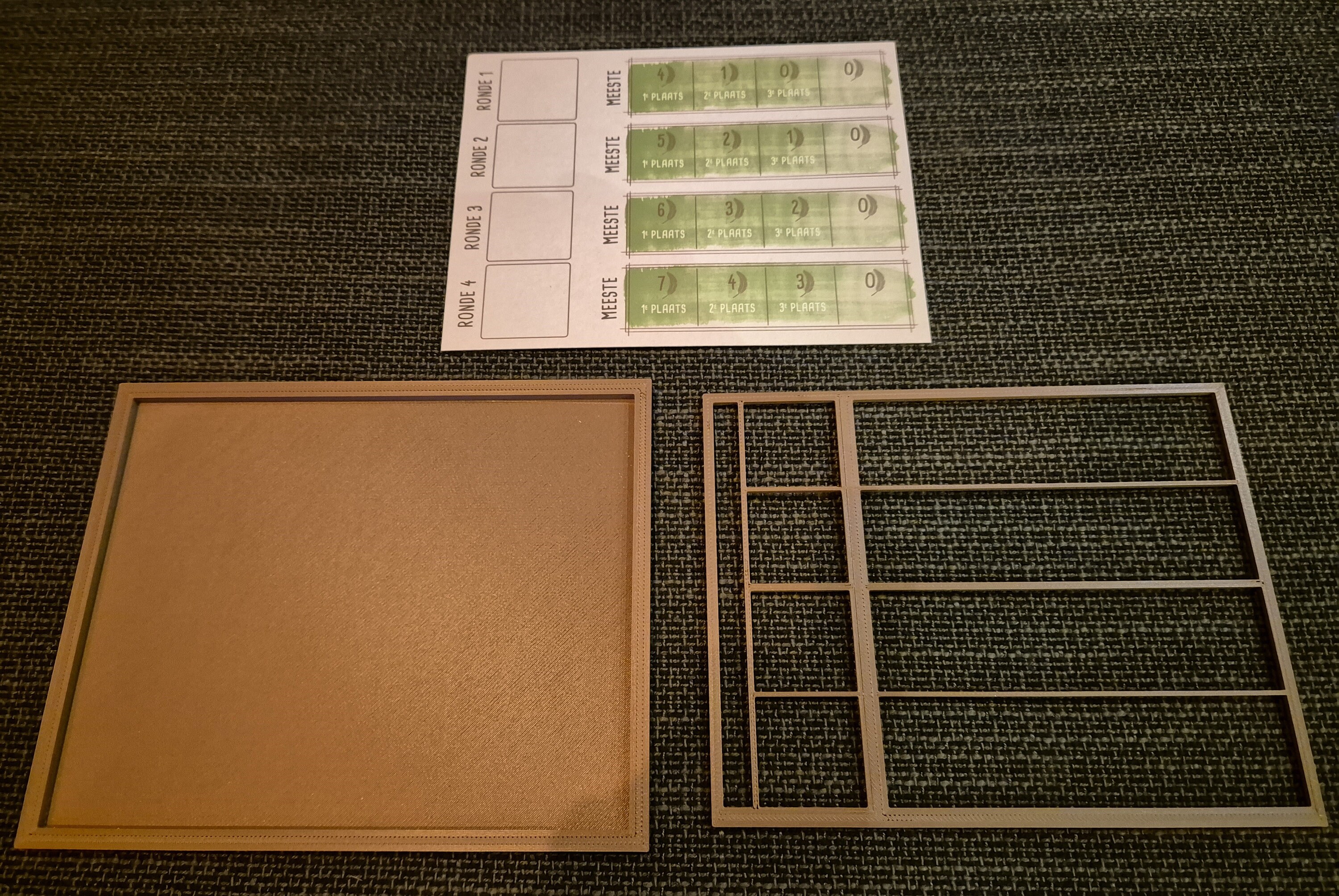 STL Files for Wingspan Card Holder and an Inlay for Target Tableau - Etsy