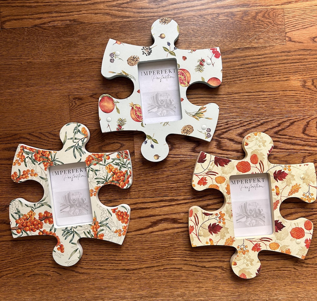 Jiggy Jigsaw Puzzle Picture Frames - Etsy