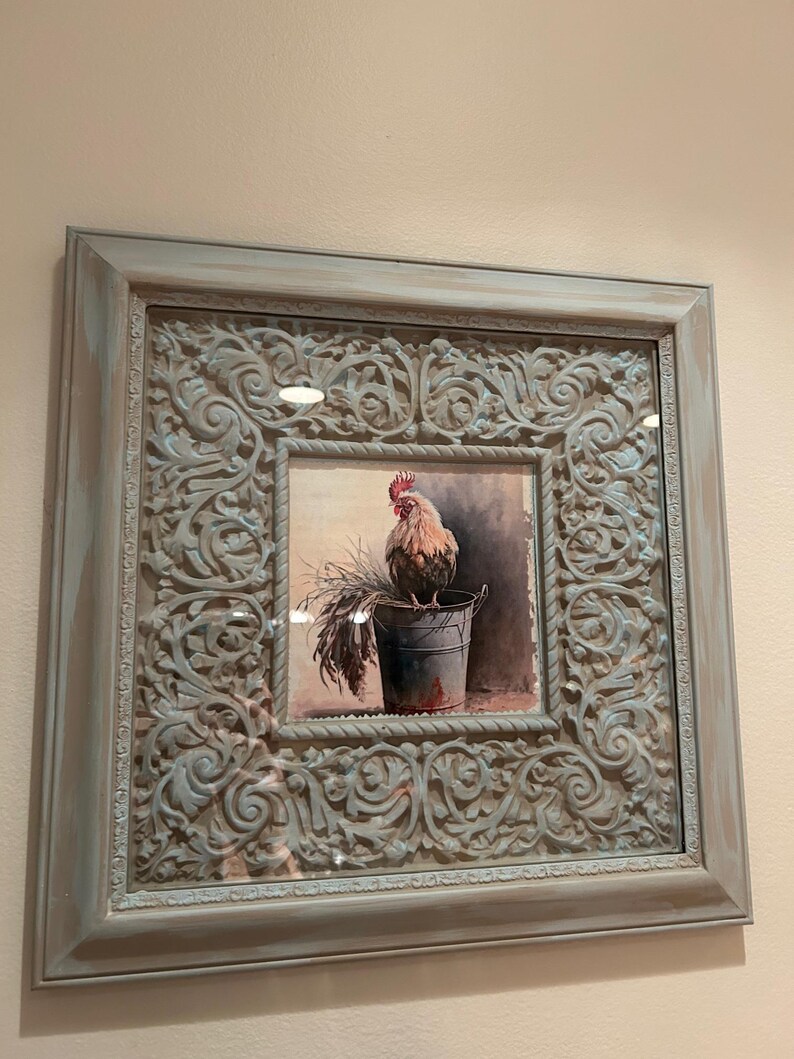 Fancy Rooster Wall Art - Etsy