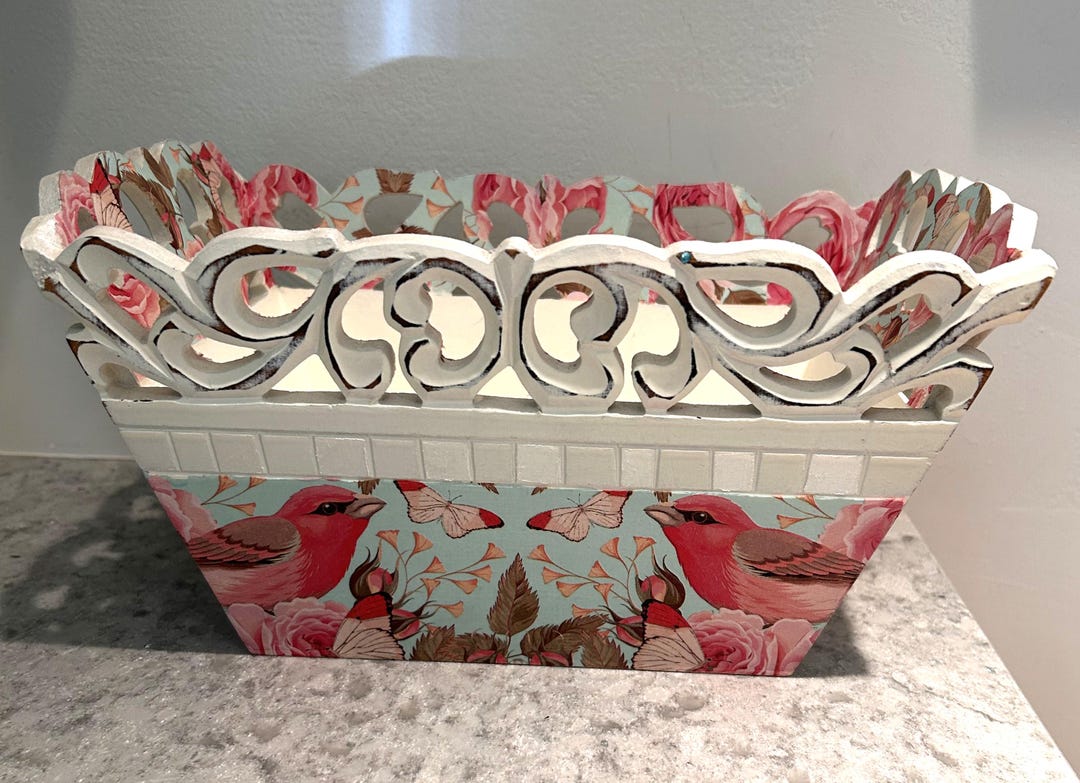 Pink Tanager Flower Box - Etsy