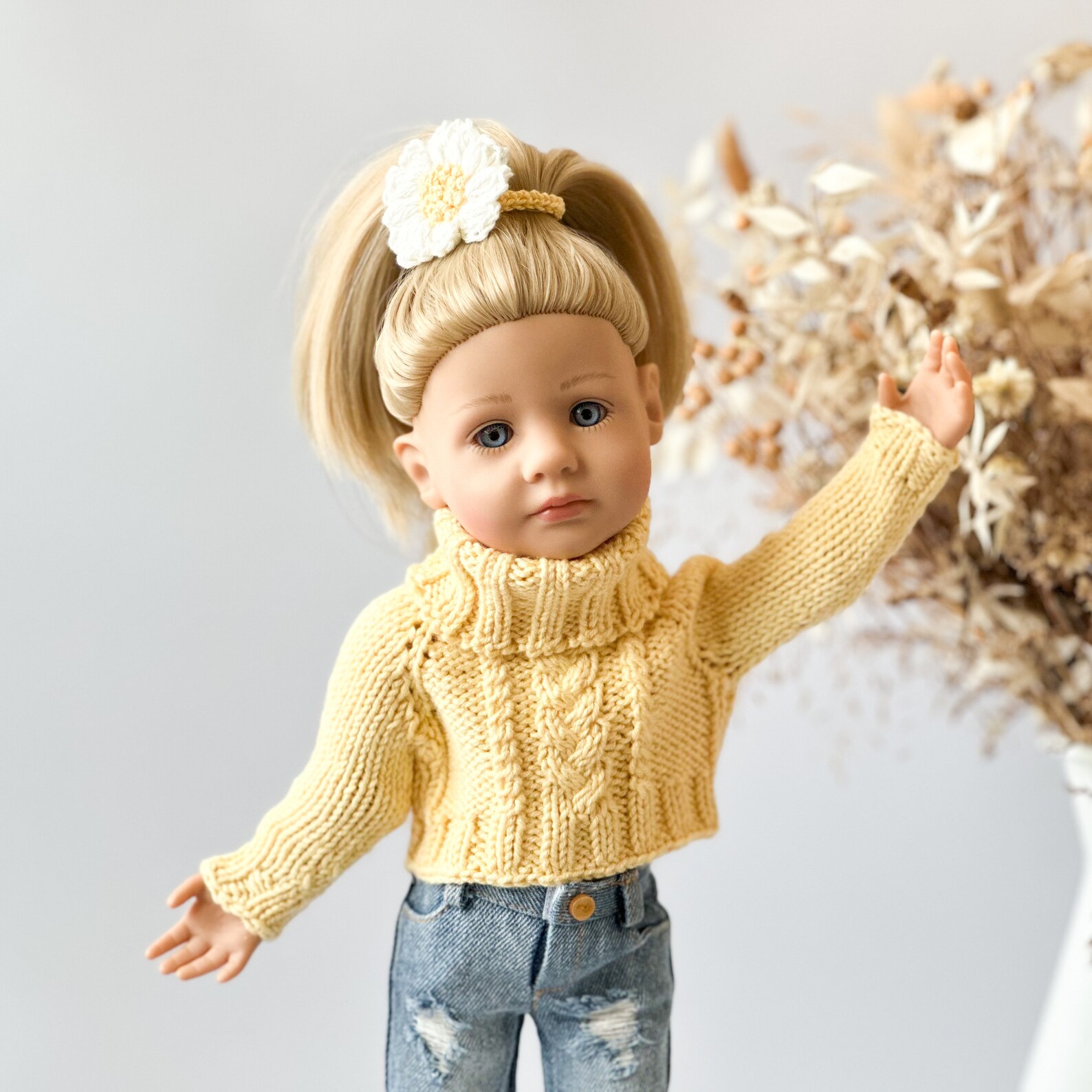 Götz Little Kidz Sweater / Jersey / American Girl Welliewishers 36 Cm ...