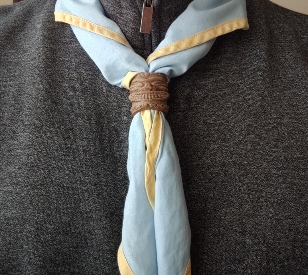 Tiki Scout Woggle/neckerchief Slide - Etsy