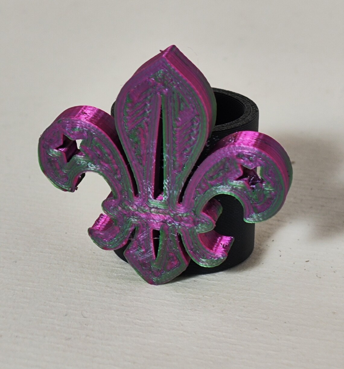 Fleur De Lys Scout Woggle/neckerchief Slide - Etsy
