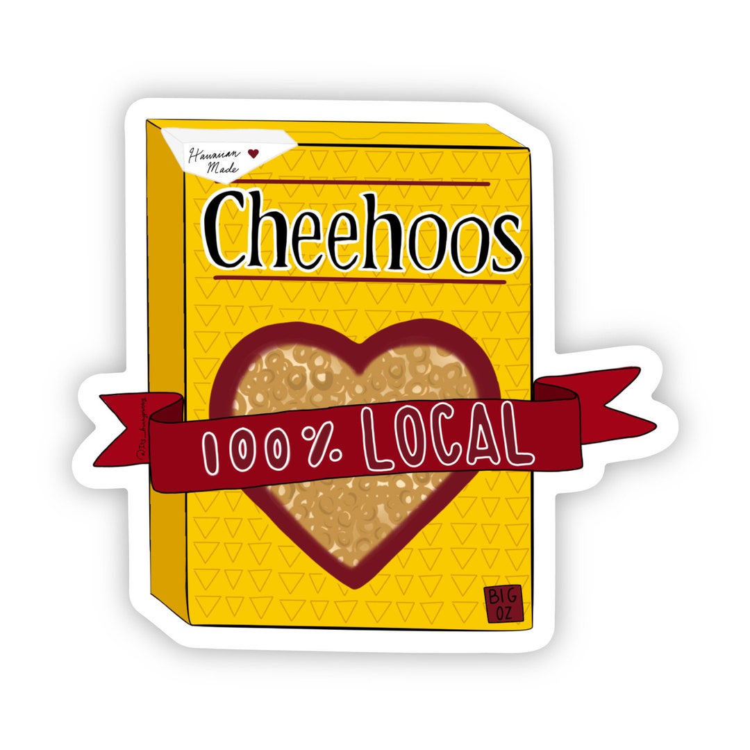 Cheehoo Cereal Sticker - Etsy