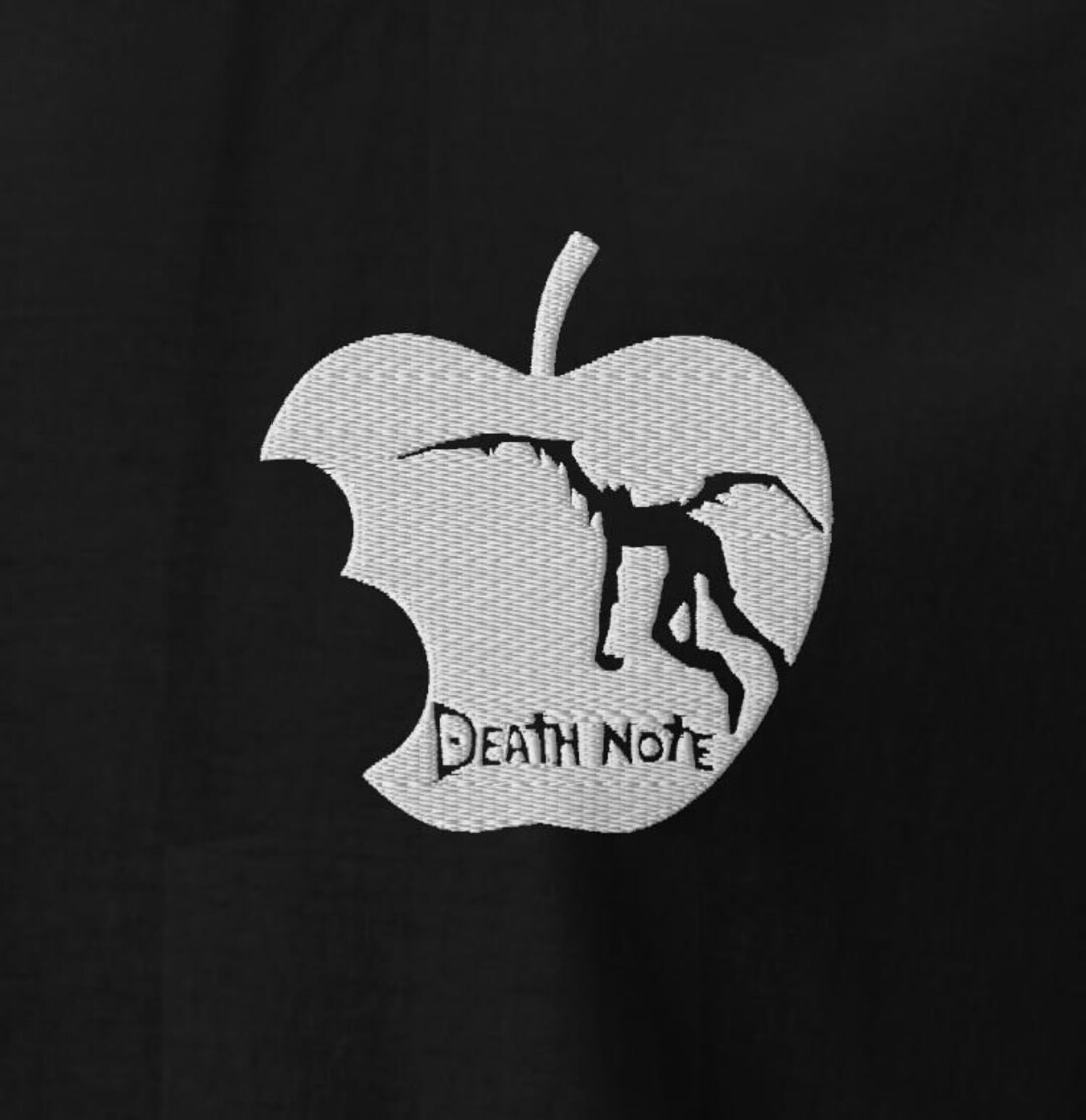 Embroidered Death Note Shirt, Ryuk Shirt, Anime Shirt, Gift for Him ...