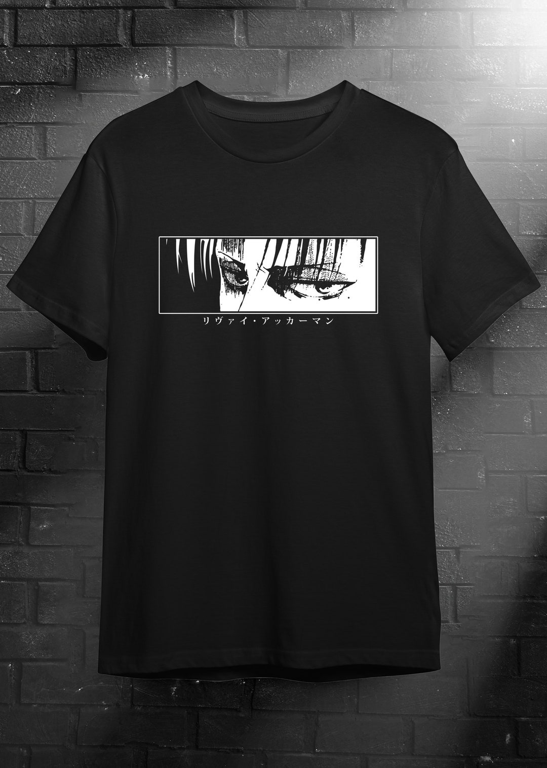Eyes of Levi, Attack on Titan, Levi Stare, Anime Shirt, Anime Lovers ...