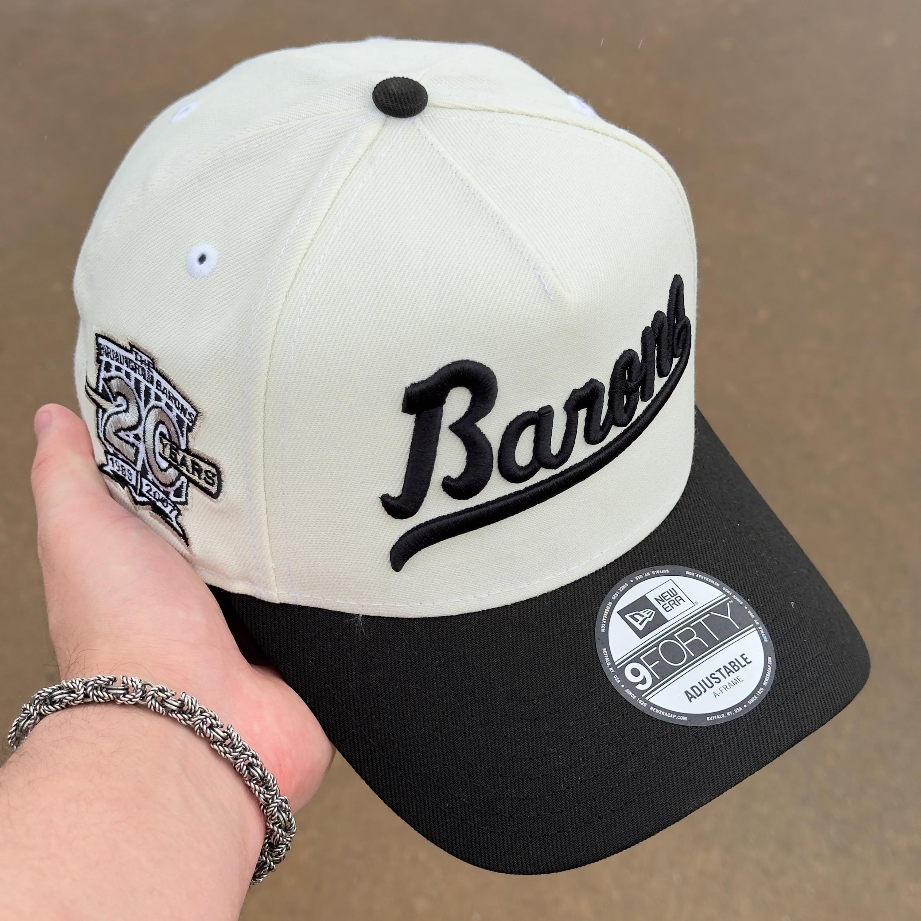 Chrome Birmingham Barons 20 Years 9forty A Frame Snapback New Era Cap ...