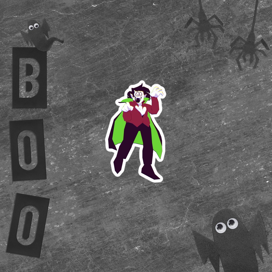 Spooky Month Streber Vinyl Stickers - Etsy