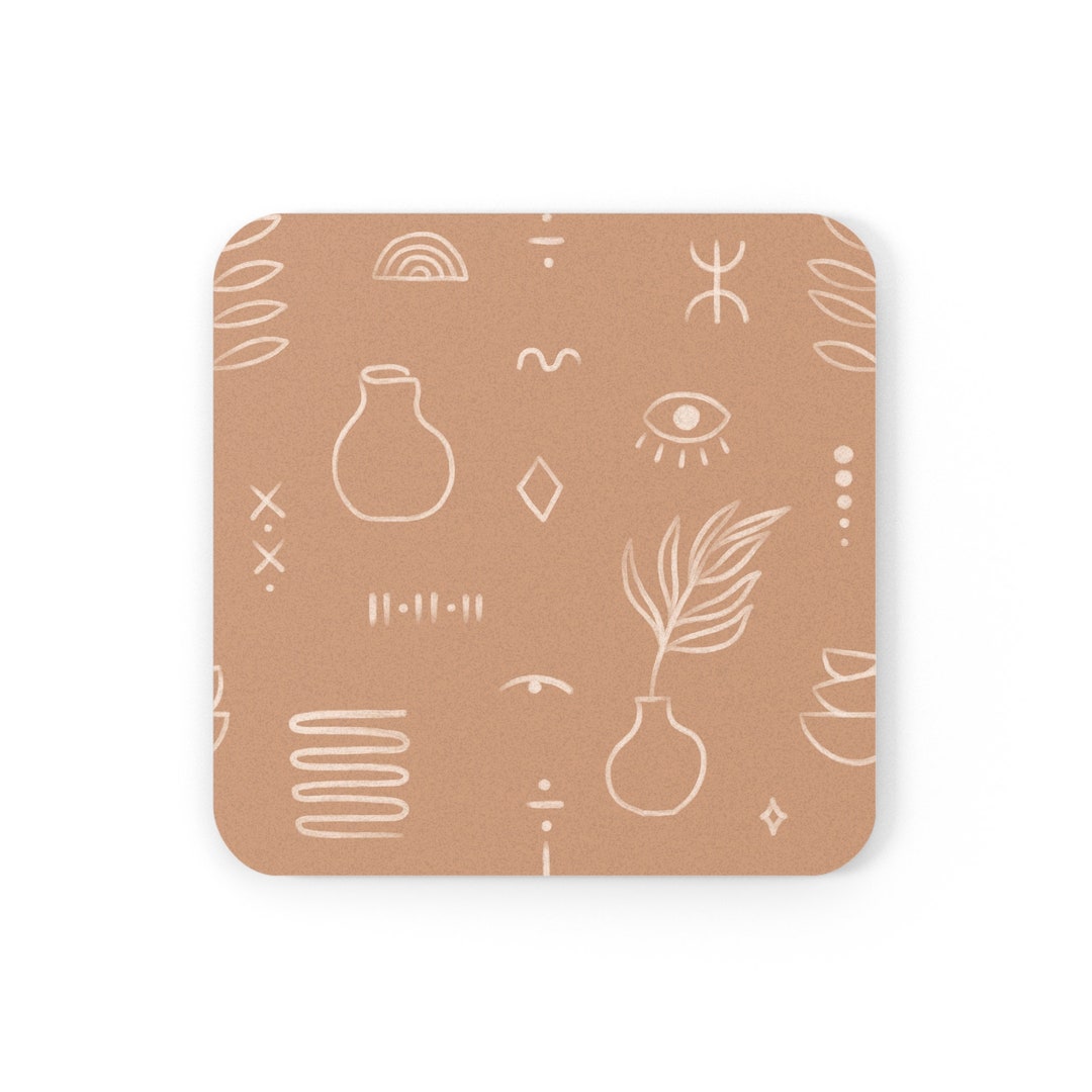 Desert Icon Cork Back Coaster - Etsy
