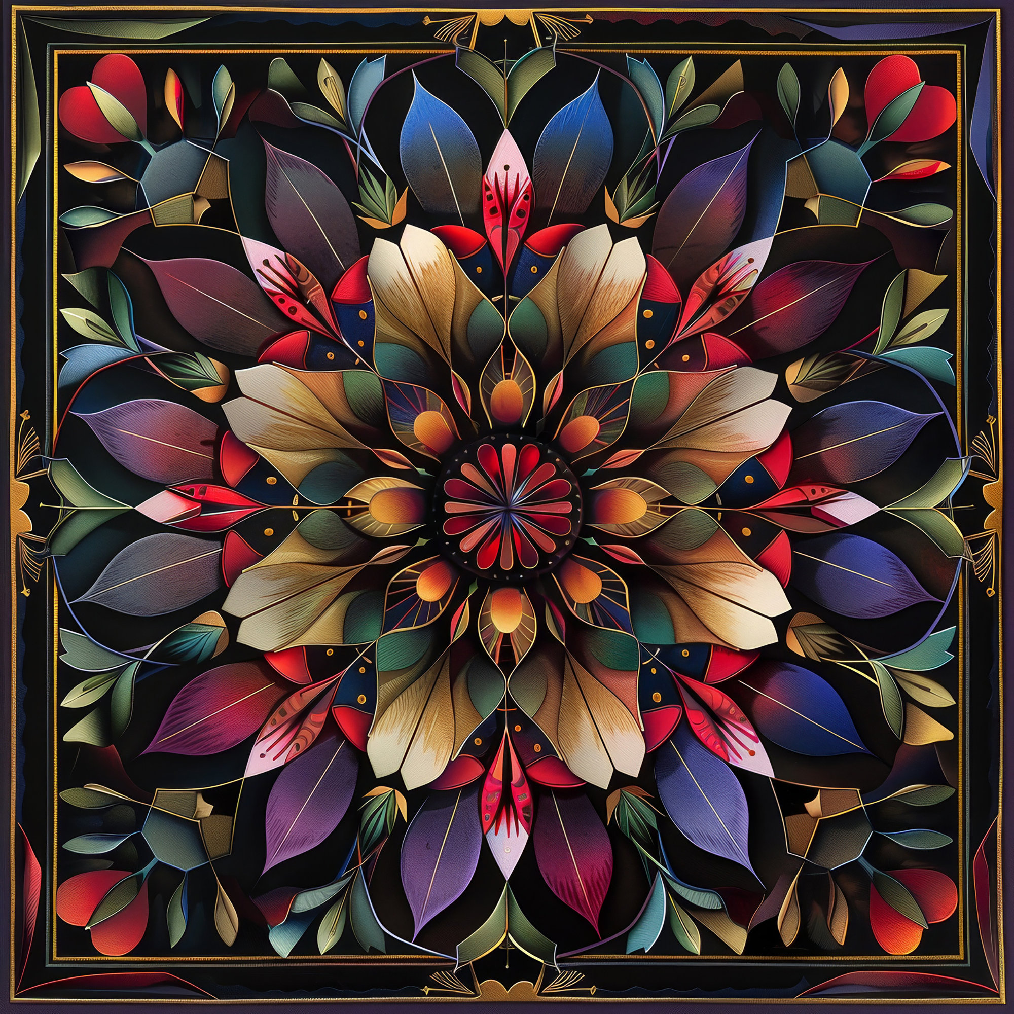 Mandala Clipart, Mandala Background Papers, Mandala Patterns, Printable ...