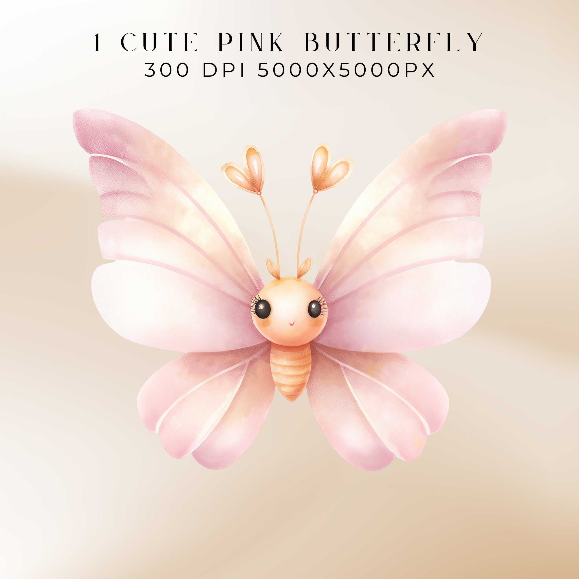 Pink Gold Butterfly Clipart, Cute Pastel Pink Butterfly, Pink Butterfly ...