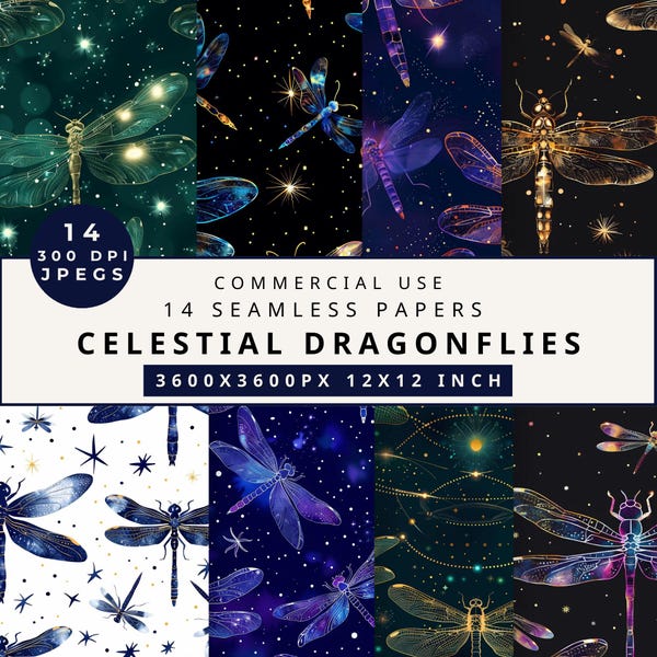 Dragonfly Paper - Etsy