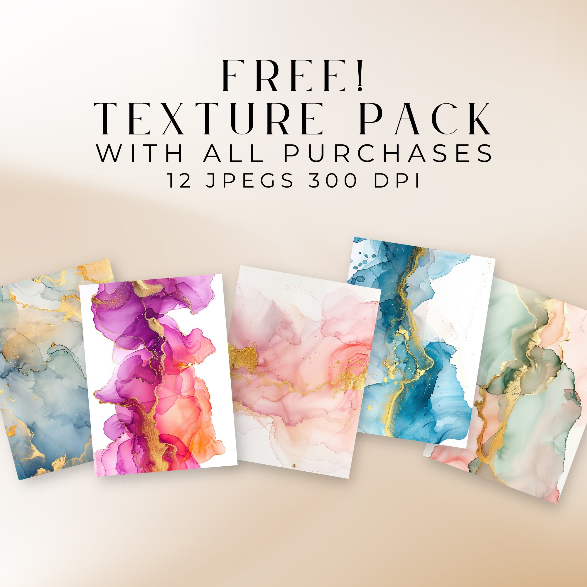 Autumn Digital Paper Set, Watercolor Autumn Leaves Digital Paper Pack ...