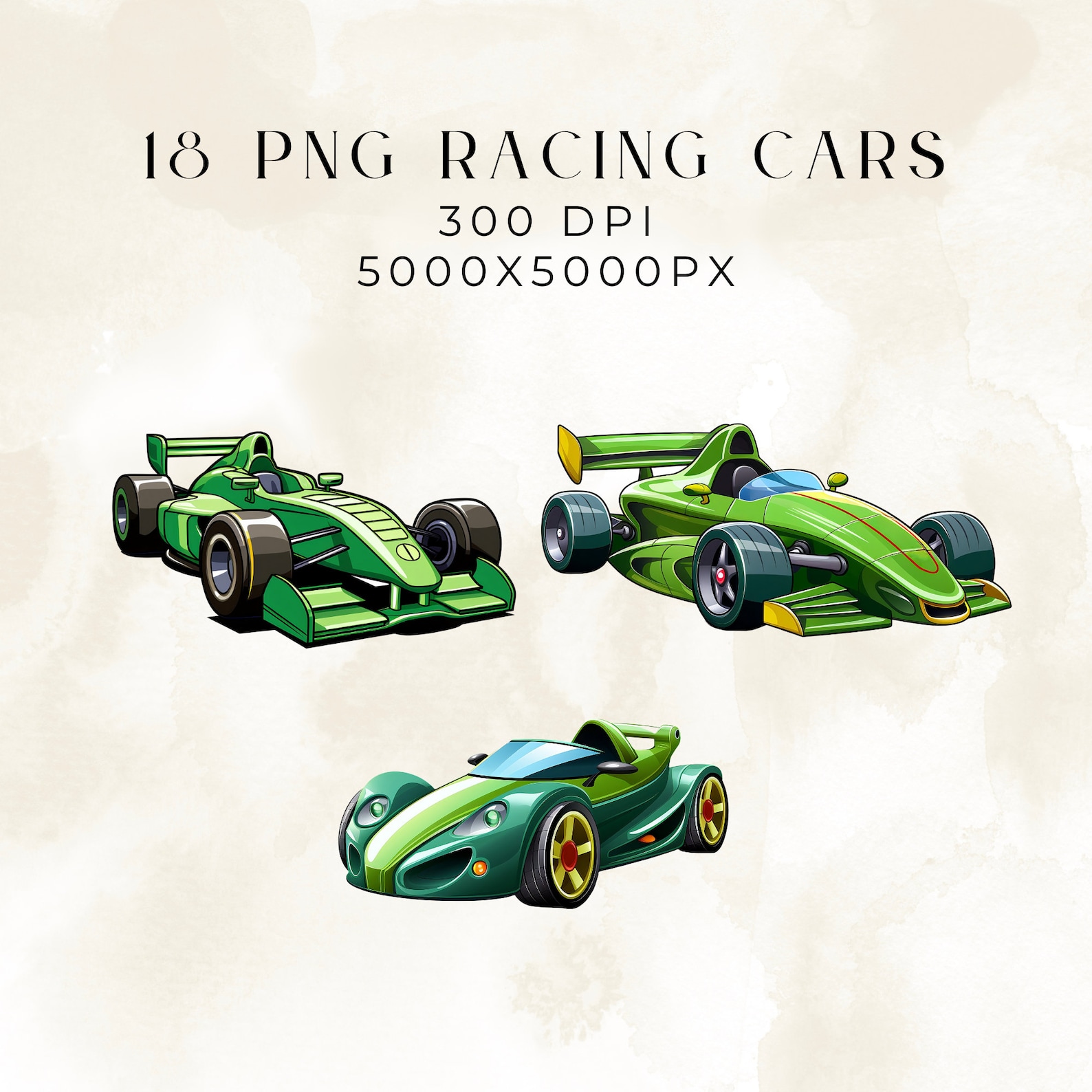 Watercolor Racing Cars Clipart PNG, Race Car Watercolor Clipart, Boy ...