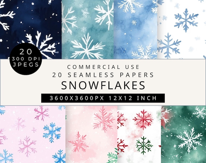 Christmas Background, Winter Backgrounds, Iridescent Snowflake ...