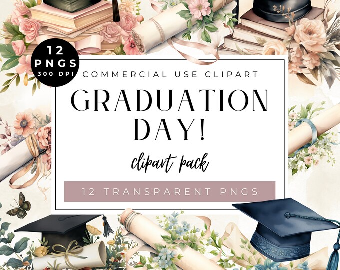 Graduation Clipart, Graduation Clip Art, Graduation Kids, Graduating ...