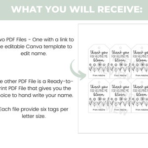 Printable Teacher Appreciation Tags, End of School Year Tag, Teacher ...