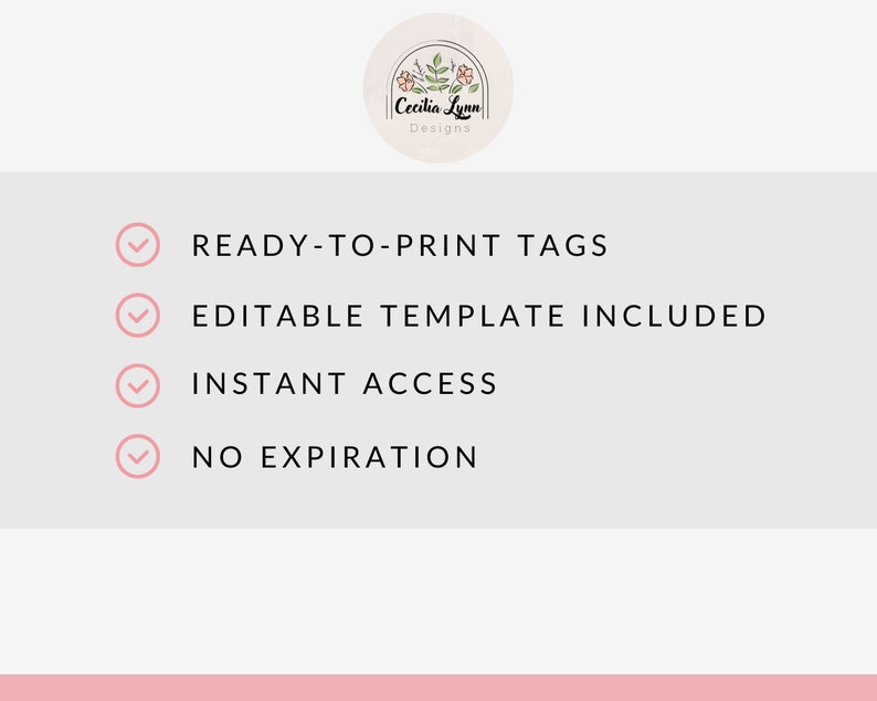 Back to School Tags, Printable Gift Bag Tag From Teacher, Editable 1st ...