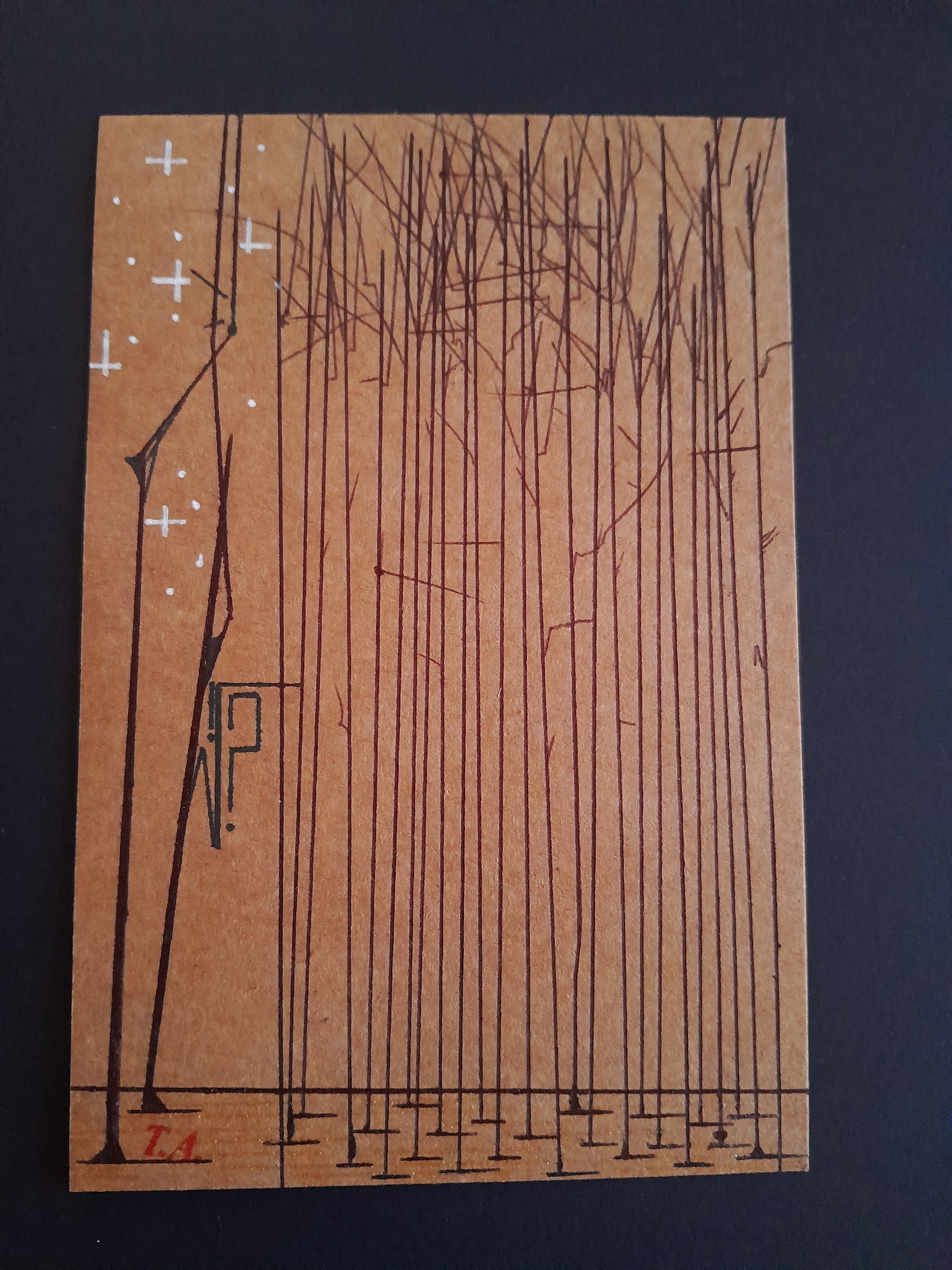 Handmade Painting, Sketch Art, Drawing Art, Small Painting, 5 Piece Set ...