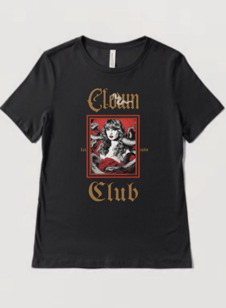 Taylor Swift Clown Club PNG - Etsy