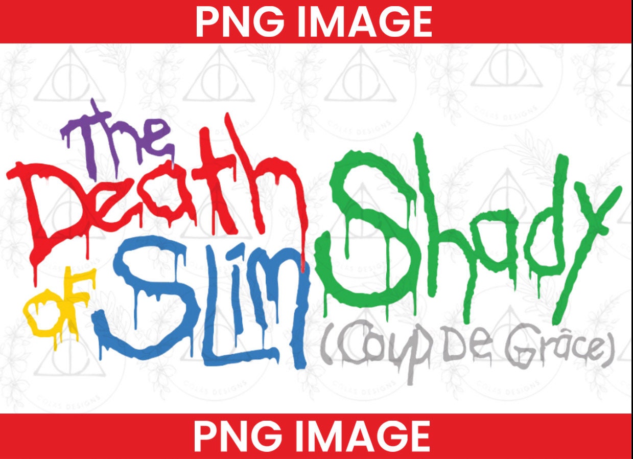 Eminem the Death of Slim Shady PNG - Etsy