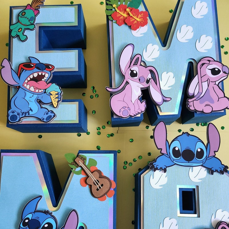 Lilo and Stitch Letters - Etsy