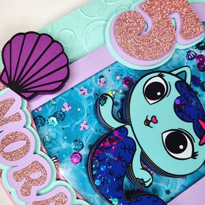 Gabby's Dollhouse Theme Cake Topper Mercat Cake Topper Cat Cake Topper ...