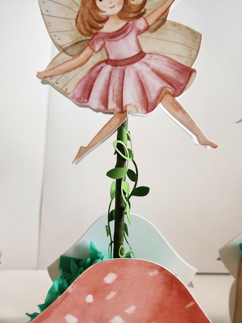 Fairy Birthday Centerpieces Fairy First Birthday Party Decorations ...