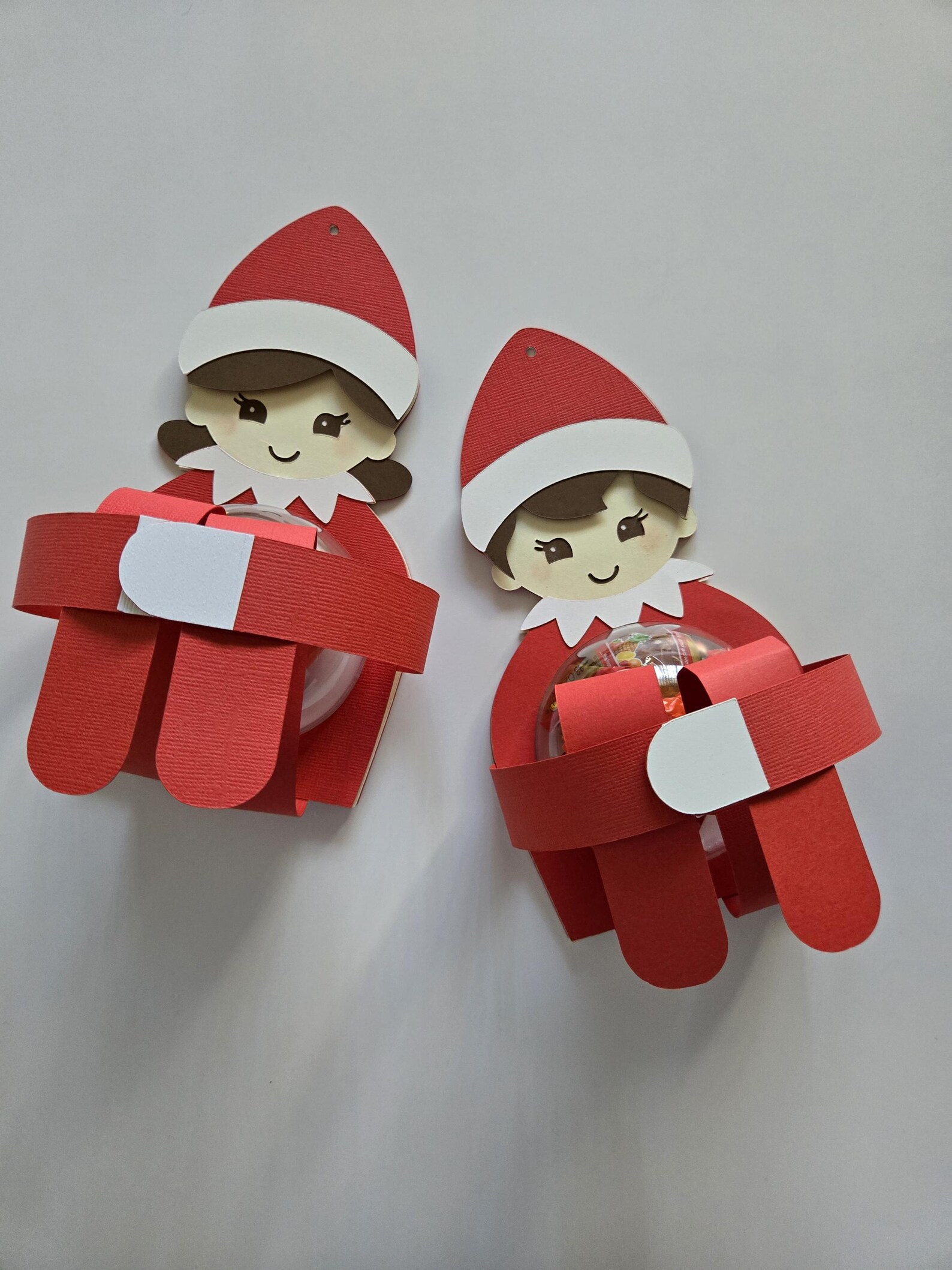 Christmas Elf Candy Dome Holder Elf on the Shelf Candy Treats Holder ...