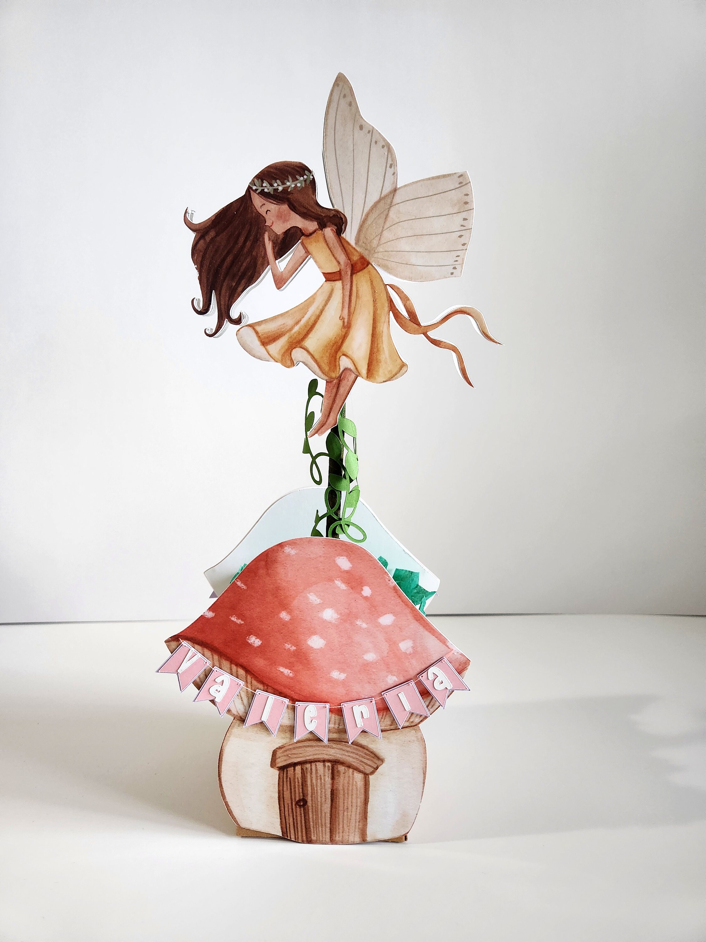 Fairy Birthday Centerpieces Fairy First Birthday Party Decorations ...