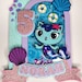 Gabby's Dollhouse Theme Cake Topper Mercat Cake Topper Cat Cake Topper ...