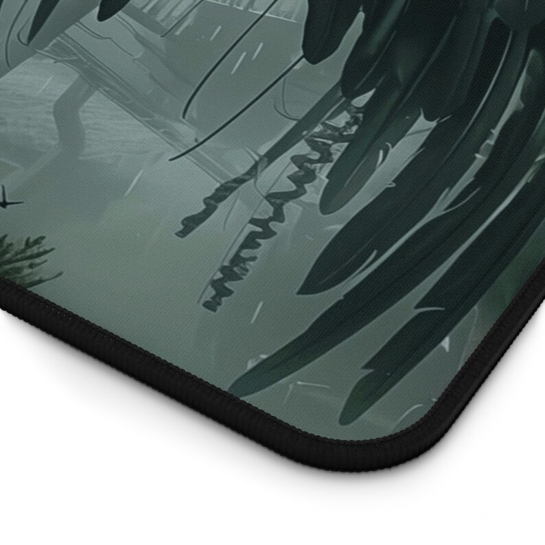 Biomechanical Phoenix Desk Mat, Gaming & Office Mat, Post-apocalyptic ...