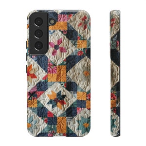 Vintage Morning Star Quilt Phone Case, Quilt Print Phone Cover, Iphone ...