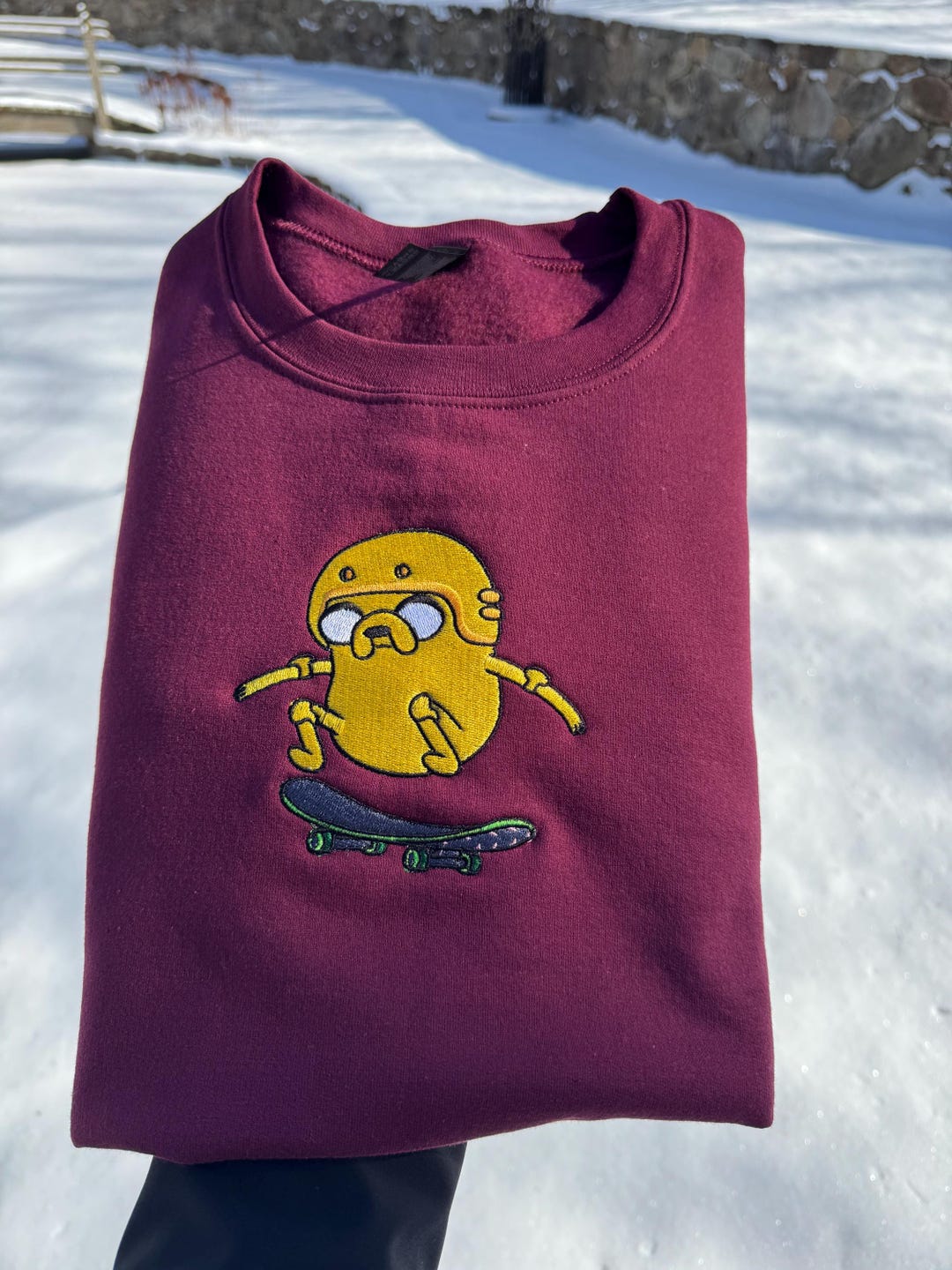 Adventure Time Embroidered Apparel, Jake the Dog Pattern, Fin and Jake ...