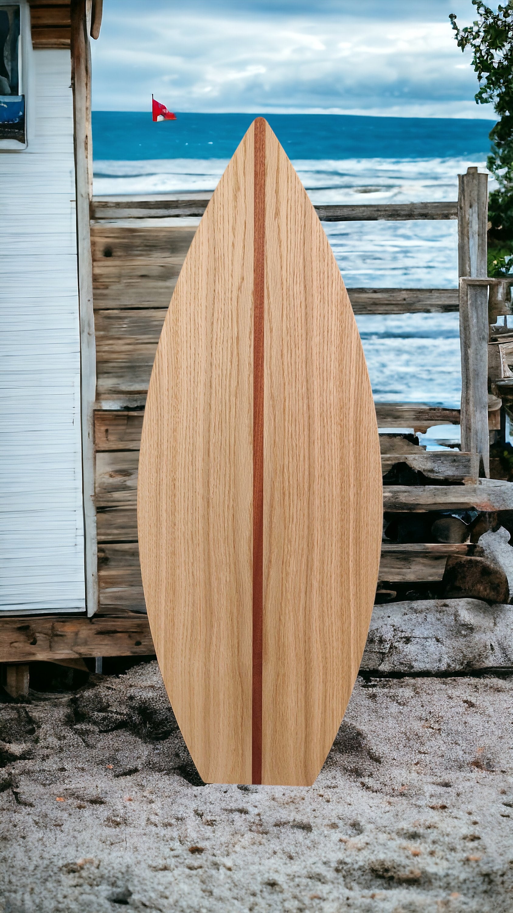 Trickboard Handmade Surf Oak Balance Board Unique - Etsy