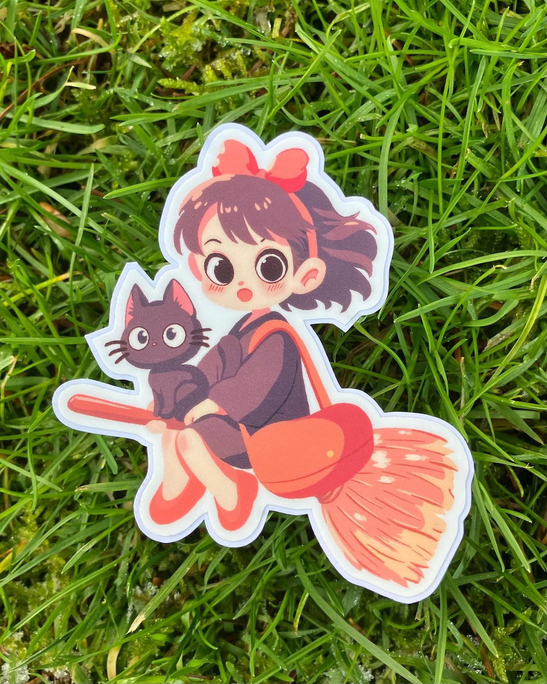 Kiki's Delivery Service Sticker Cute Stickers, Studio Ghibli, Anime ...