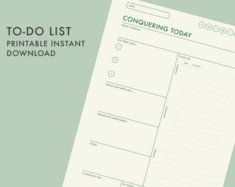 To-do List, Minimal Planner, Everyday Planner, Productivity Planner ...