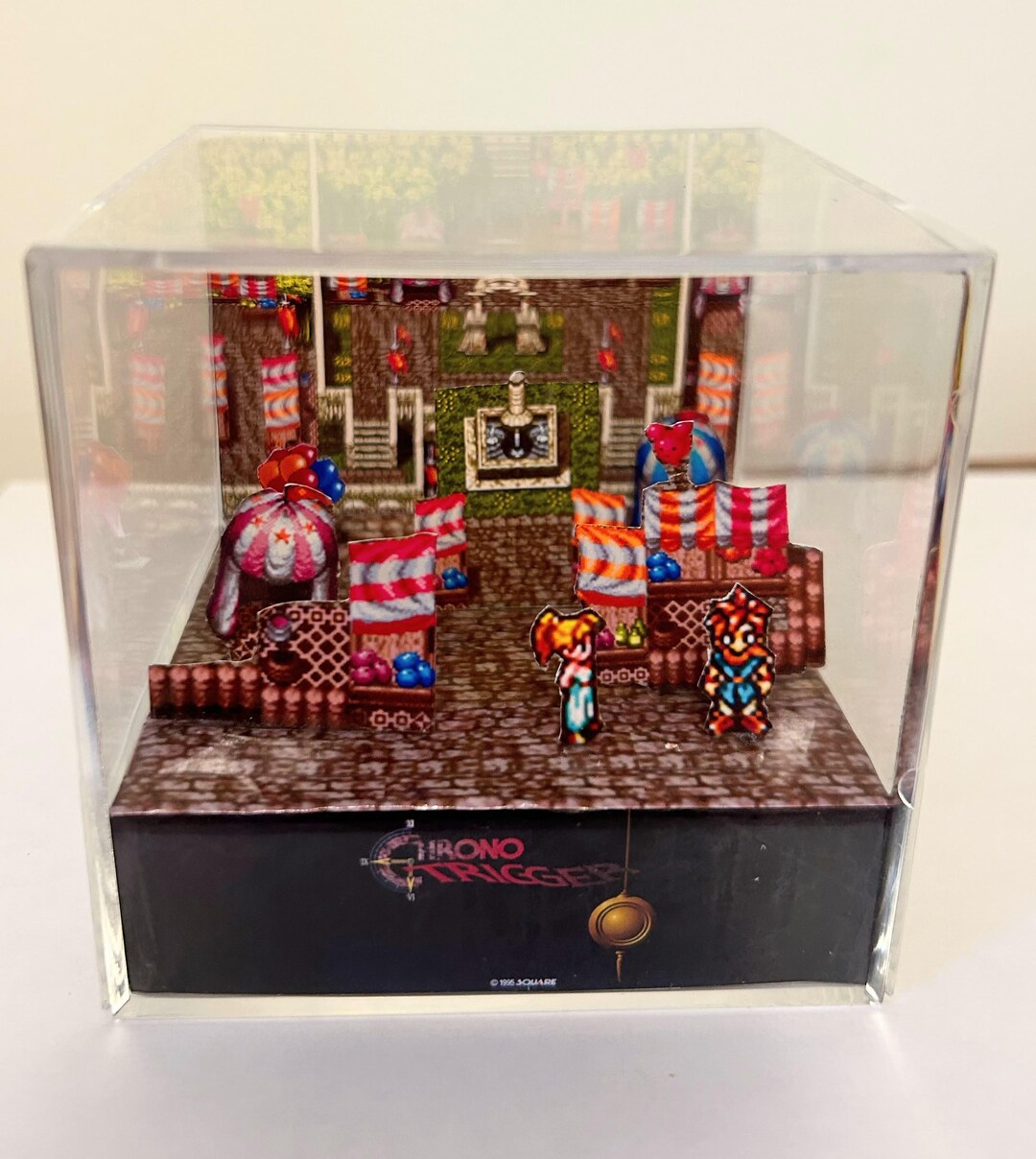 Chrono Trigger the Millennial Fair Cube Diorama - Etsy