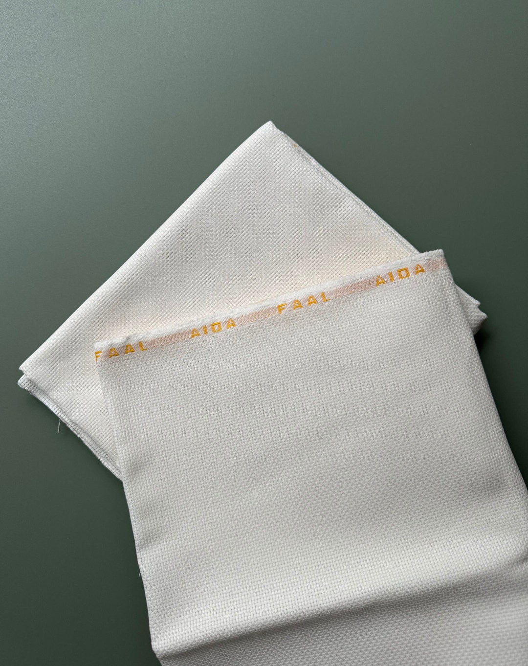 AIDA 14 Count Cross-stitch Embroidery 100% Cotton Fabric, Cream Color ...