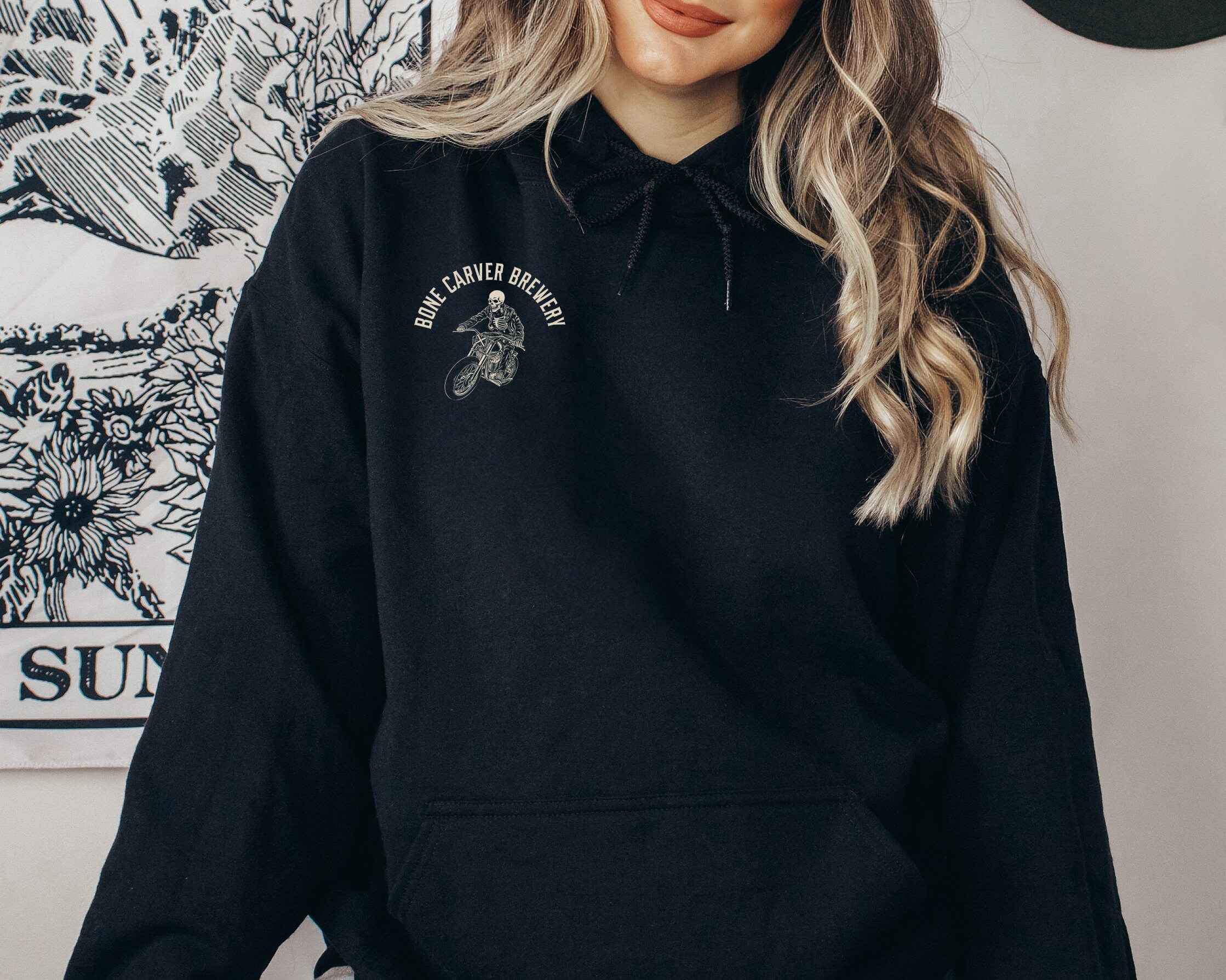 Bone Carver Brewery Unisex Hoodie, ACOTAR Sweatshirt, A Court of Thorn ...