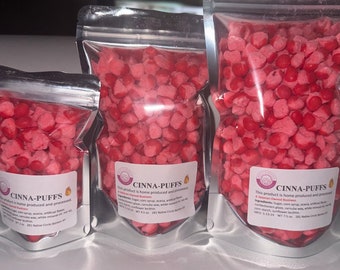 Freeze Dried Mini Red Hots Candy, 2.2 Oz - Etsy