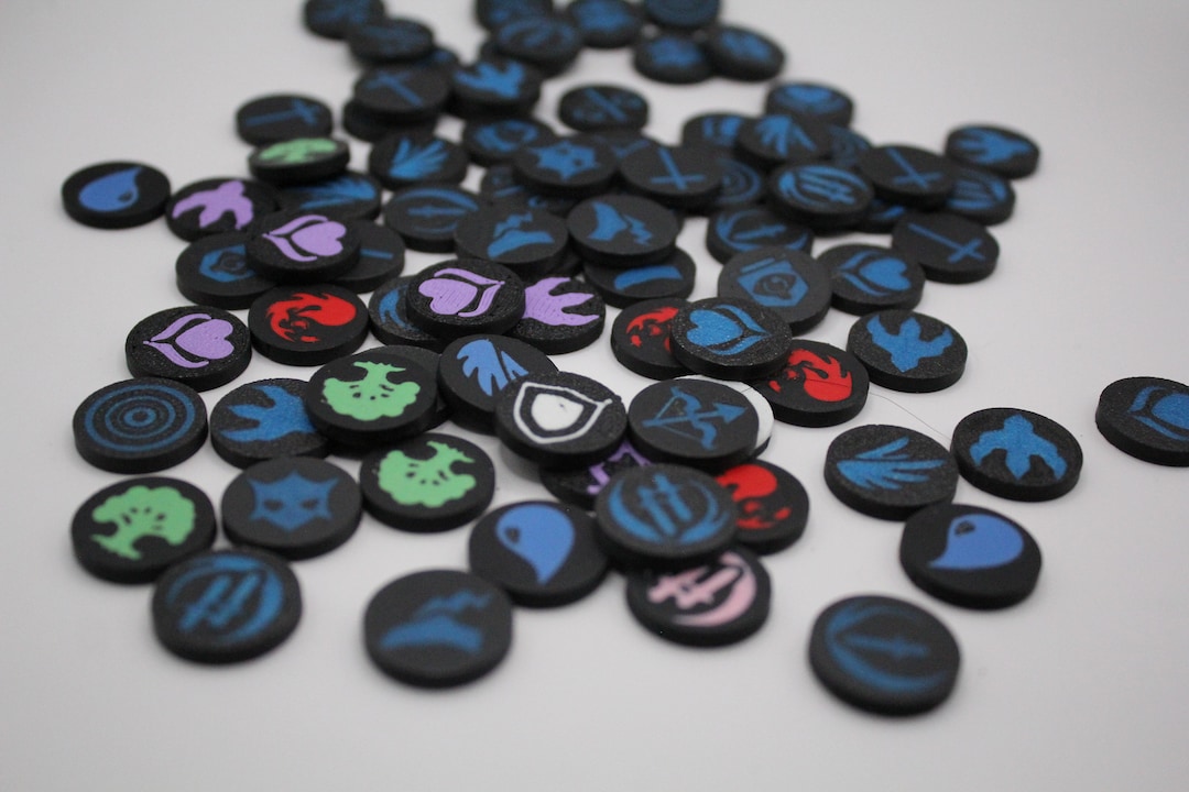 Magic the Gathering - Ability/mana Tokens - Etsy