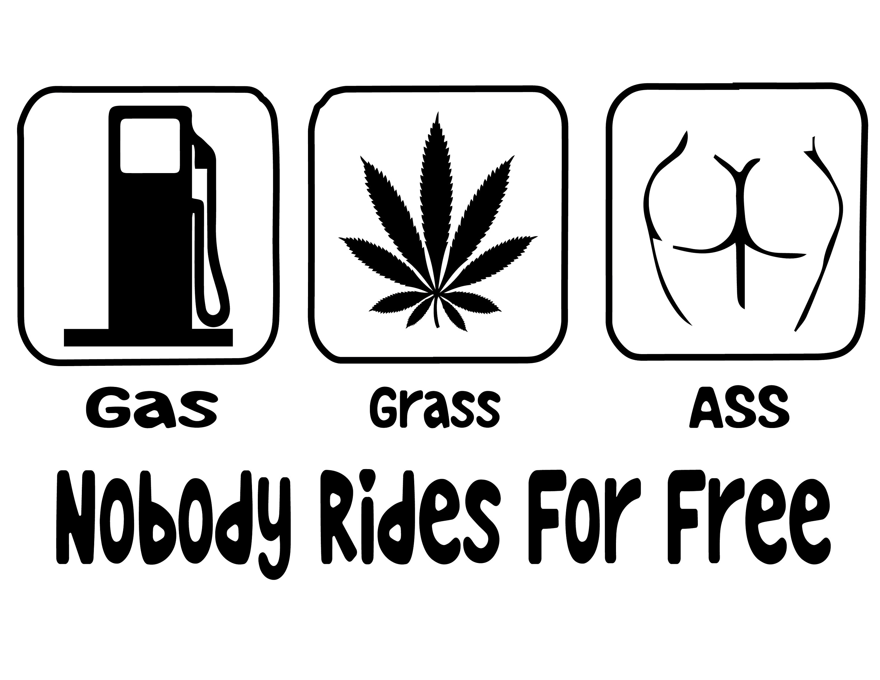 Gas Grass Ass Svg Etsy