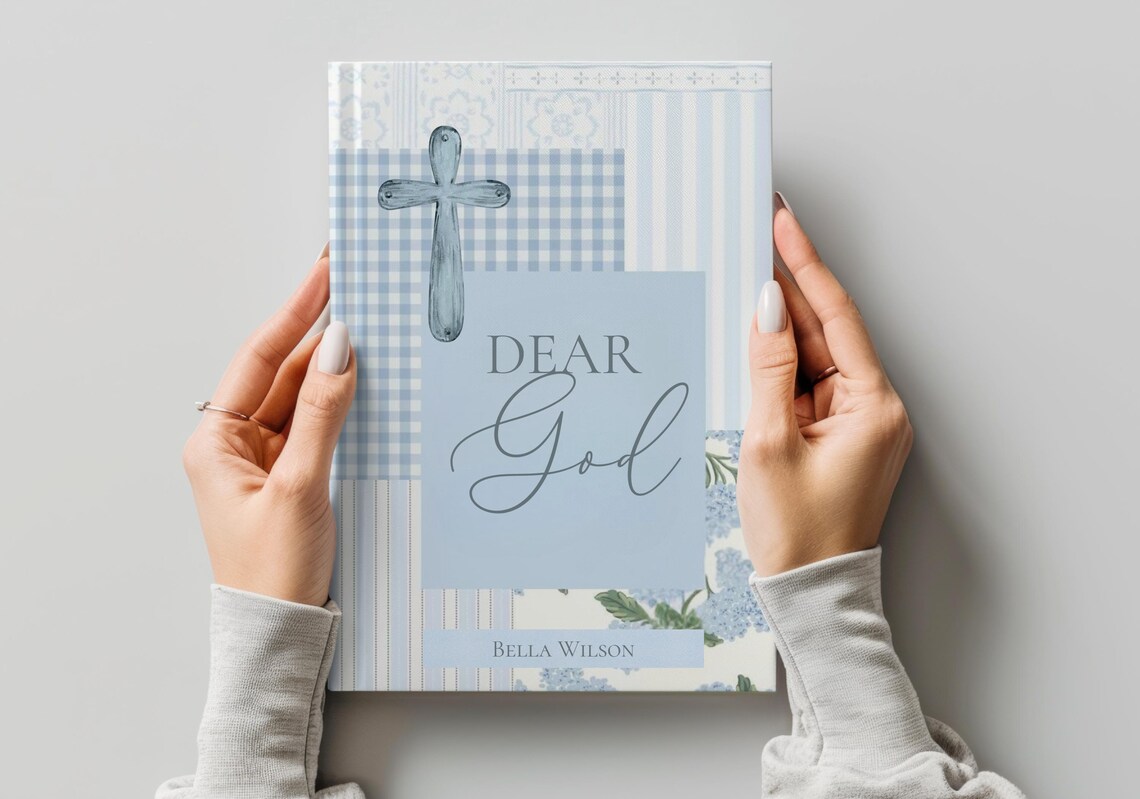Prayer Keepsake Journal, Religious Diary, Custom Memory Book, Bible ...