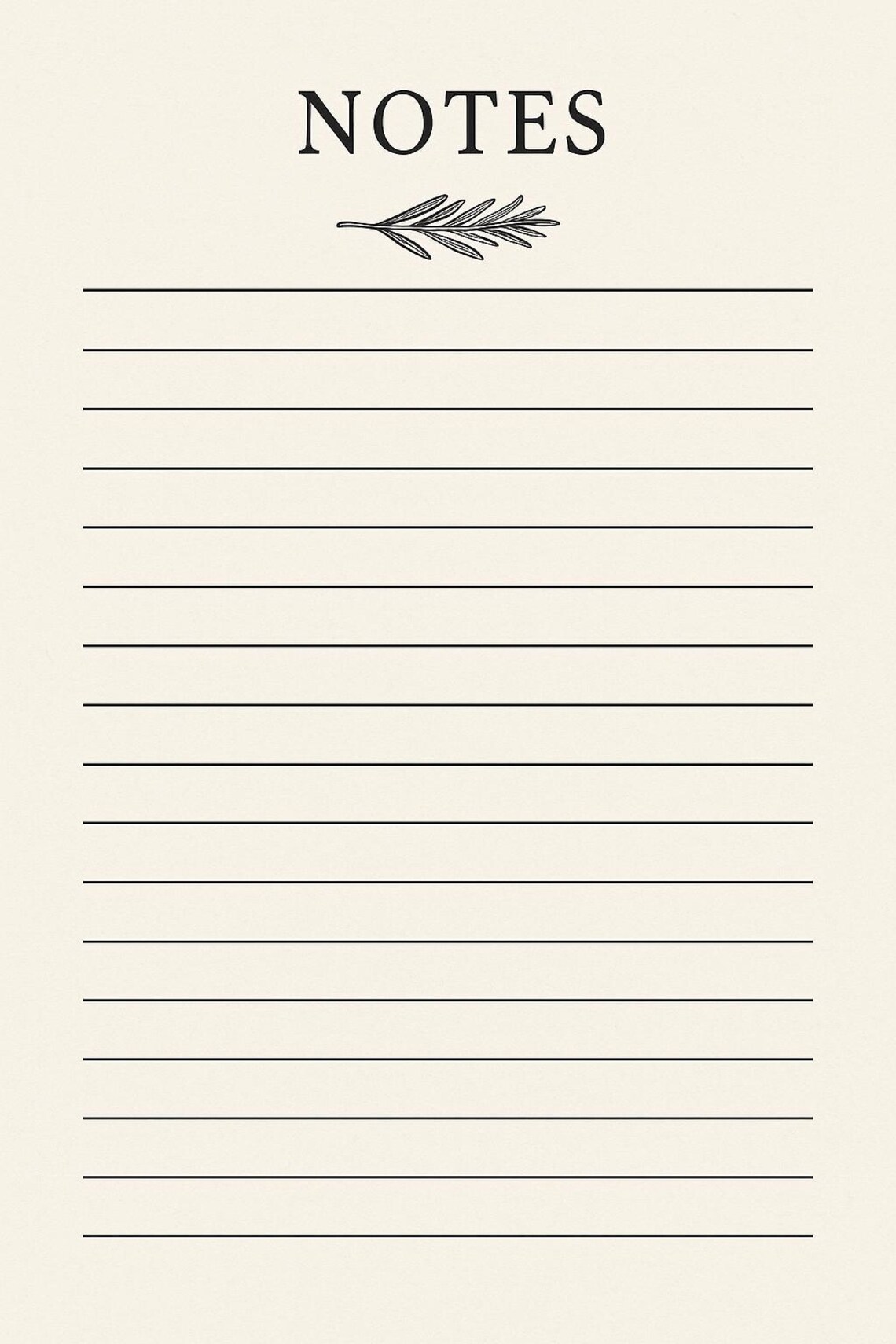 Farmhouse Recipe Card Printable | 4x6 & 5x7 Rustic Kitchen Notes ...
