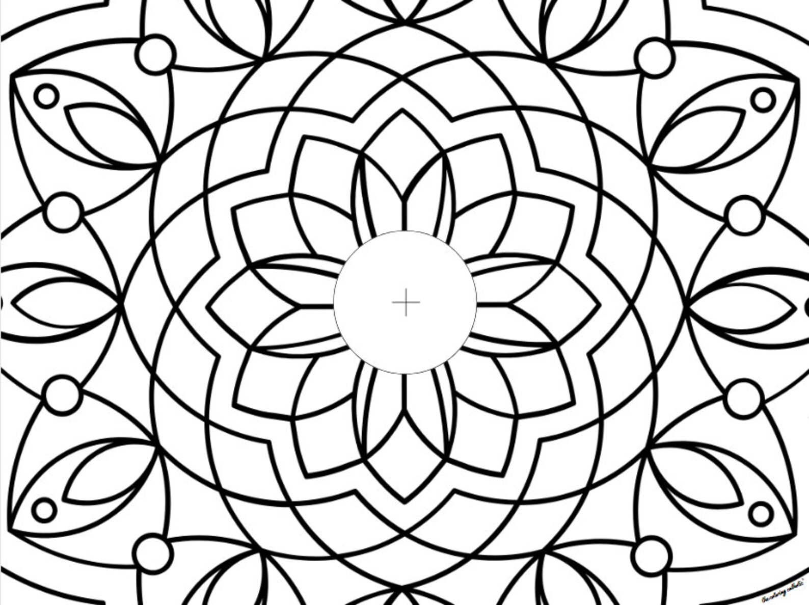 Stained Glass - Giant Coloring Banner Digital Download, 48in X 36in ...