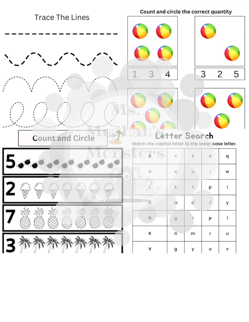 Preschool Pre-k Enrichment Packet - Etsy