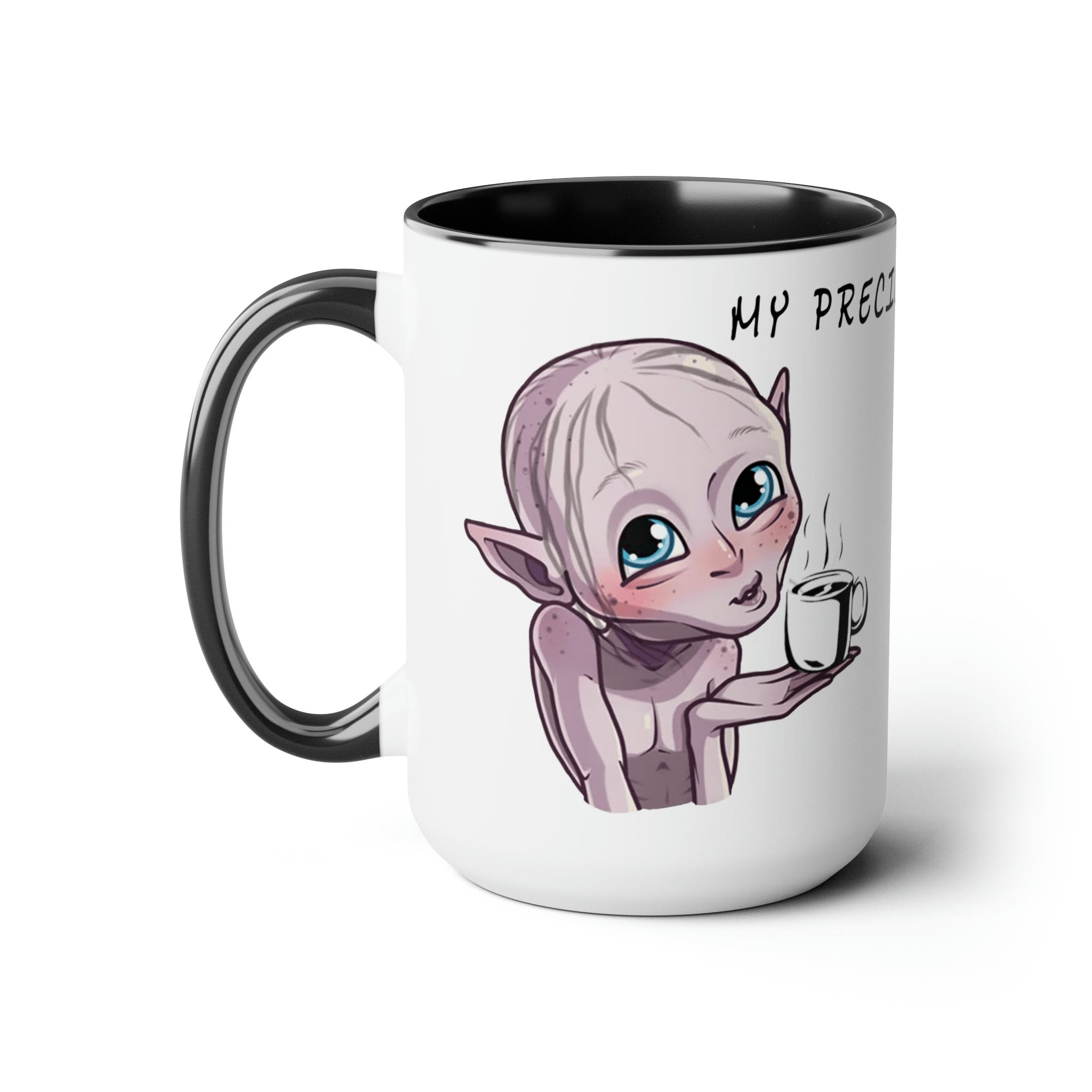 Gollum My Precious Coffee Two-tone Coffee Mugs, 15oz - Etsy