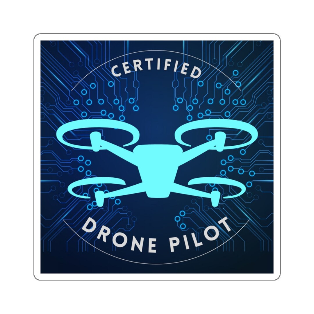 Drone Pilot Sticker, Drone Pilot Gift - Etsy
